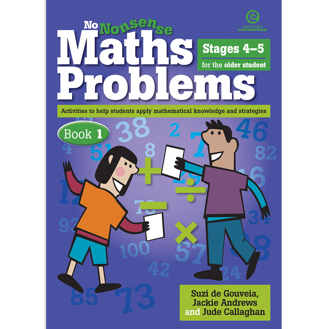 No Nonsense Maths Problems - Book 1: Stages 4-5 | Essential Resources